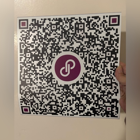 Bags | Qr Code Door Magnet Your Posh Qr Code Custom Ordered 1 For 2 Or ...